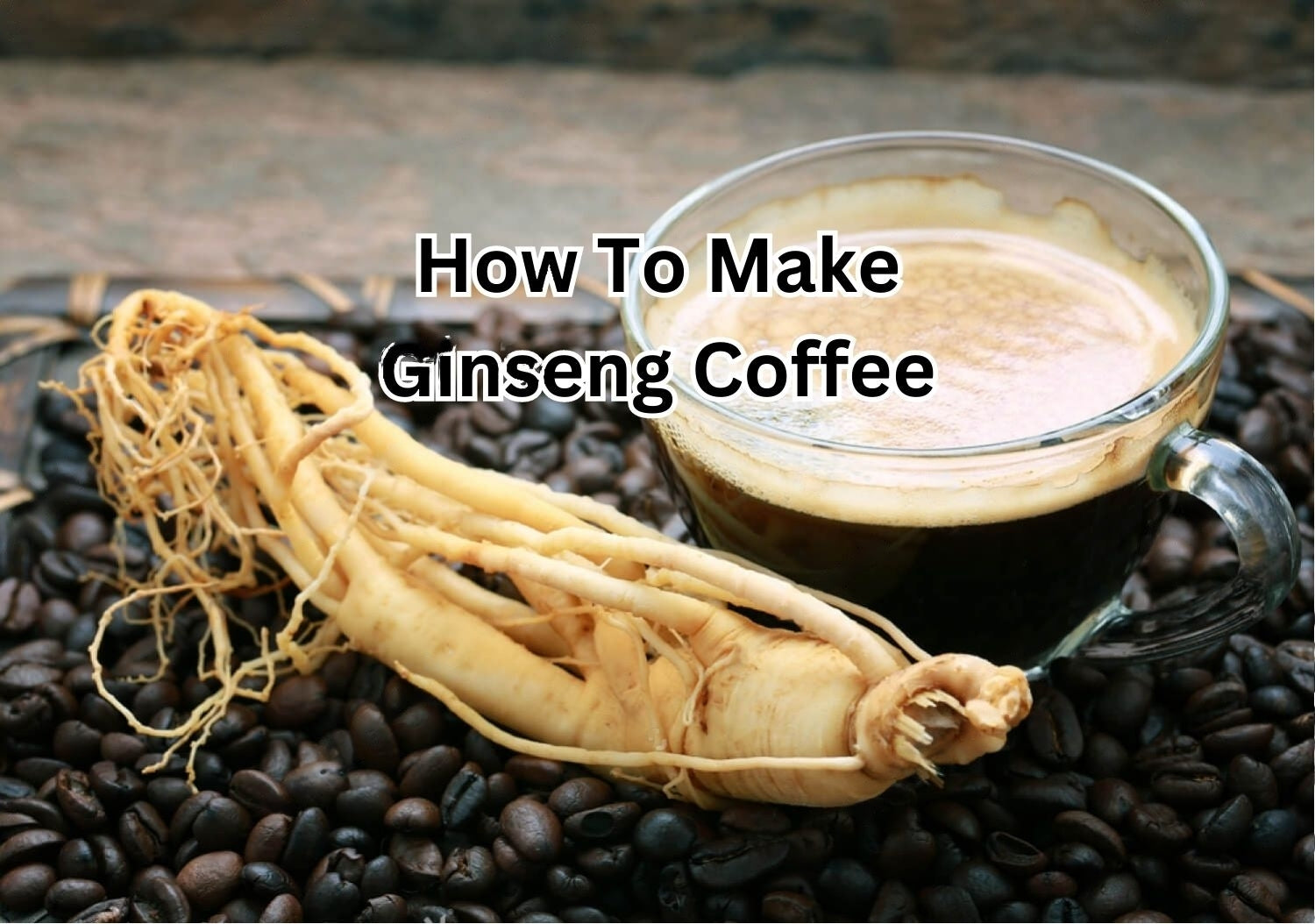 Korean Ginseng Coffee EDMARK INTERNATIONAL BG, Ginseng Coffee,